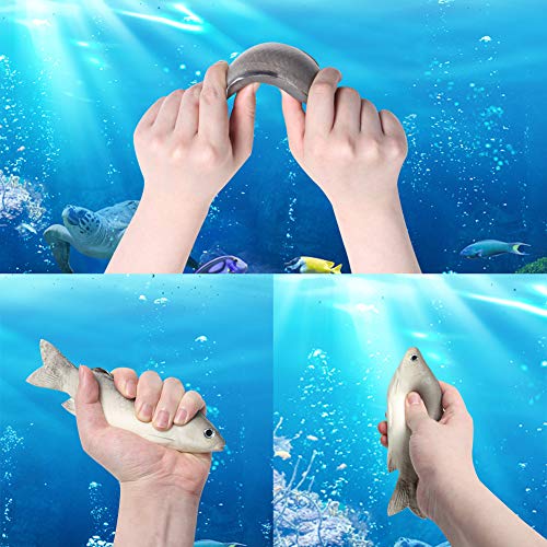 Snapklik.com : 4PCS Fake Fish, Artificial Sea Fish Realistic Fish ...