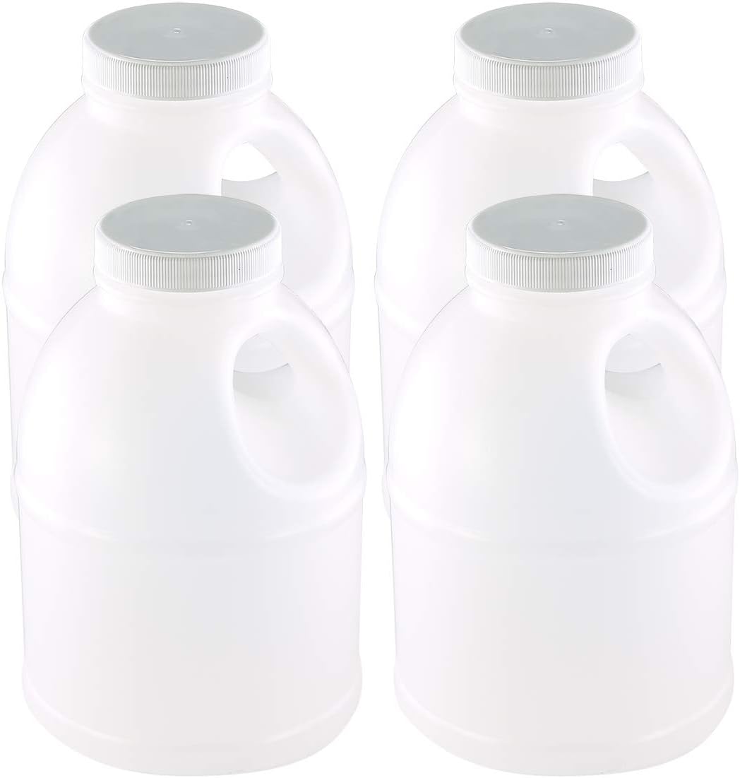 Amazon.com: Empty Plastic Bottles Milk Container, 12 oz Bottles Mini ...