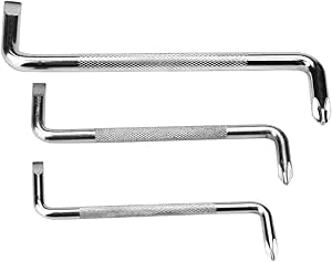 3pcs Offset Screwdrivers, Z Shaped Double Head Right Angle Screwdriver ...