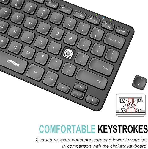 Reviews for Arteck 2.4G Wireless Keyboard Ultra Slim and Compact ...