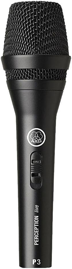AKG P3 S - High-Performance Dynamic Microphone with on/Off Switch ...