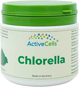 Active Cells Chlorella Powder - 67 Portions - Highly Nutrious Chlorella ...
