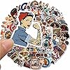 Amazon.com: Vintage Sailor Jerry Stickers,100 Pcs Retro Girl Stickers ...
