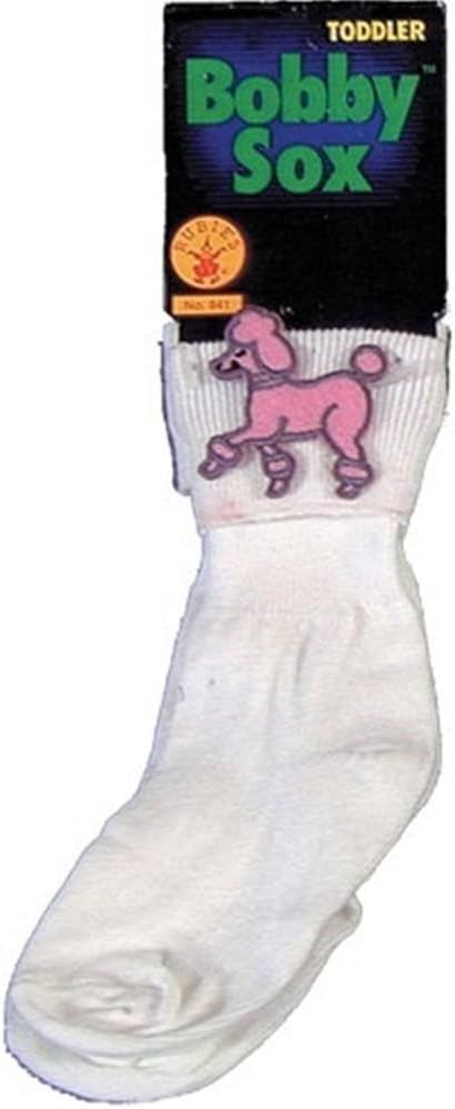Amazon.com: Rubie's Costume 843 Co Std Size Women Bobby Socks For 50S ...