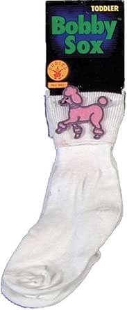 Amazon.com: Rubie's Costume 843 Co Std Size Women Bobby Socks For 50S ...