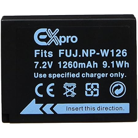 Ex-Pro High Power Plus+ 1260mAh Lithium Ion Replacement Battery for ...