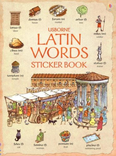 Latin Words Sticker Book (Latin Edition): Sheikh-miller, Johnathan ...