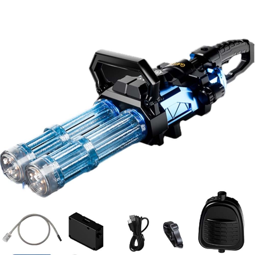 Ice Gatling Water Gun Ice Blast Rotating Gatling Electric Water ...