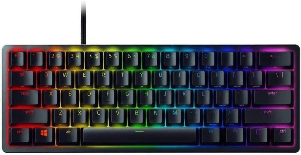 Amazon.com: Razer Huntsman V3 Pro Mini 60% Esports Gaming Keyboard ...