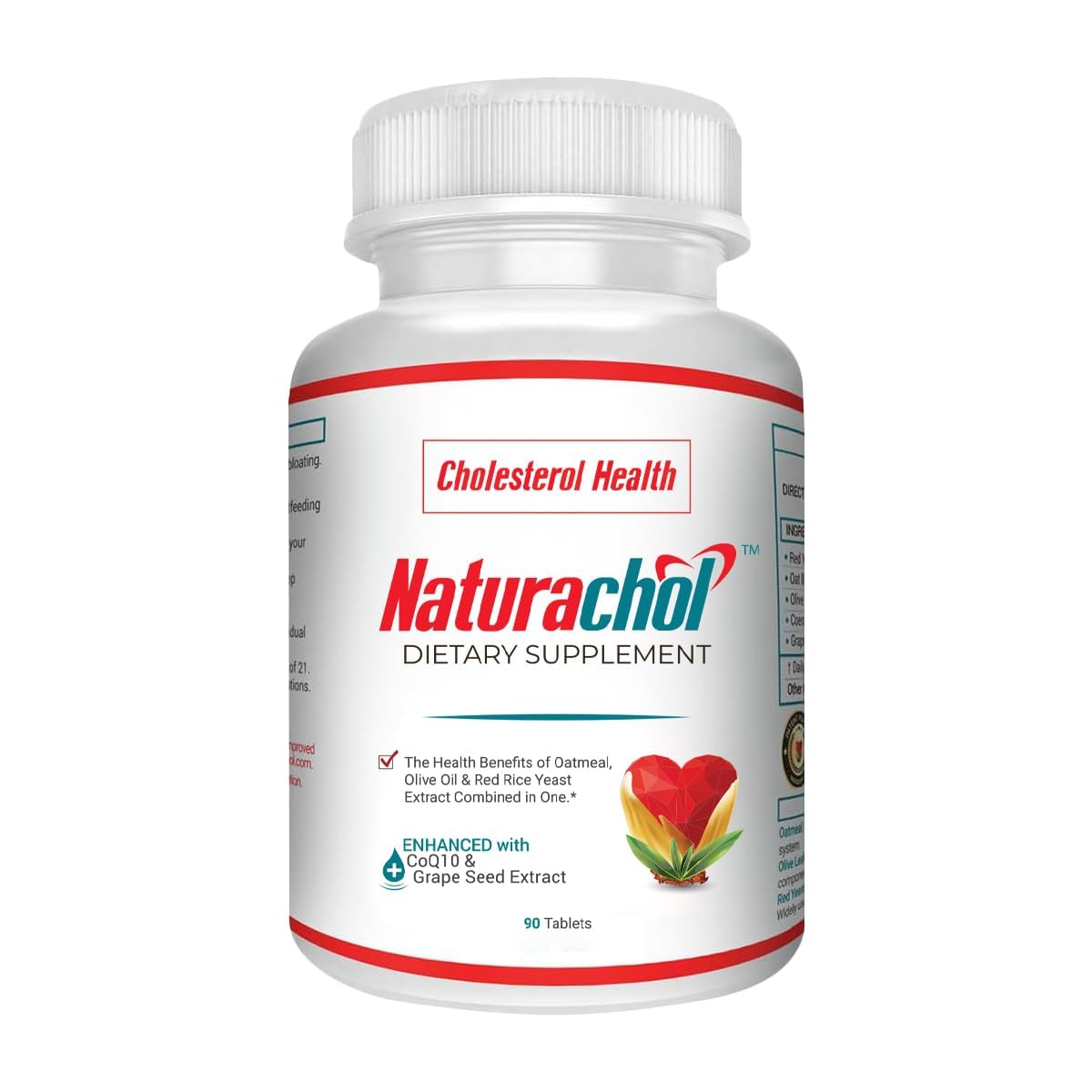 Amazon.com: Advanced Cholesterol Support Formula | 90 Vegan Tablets ...