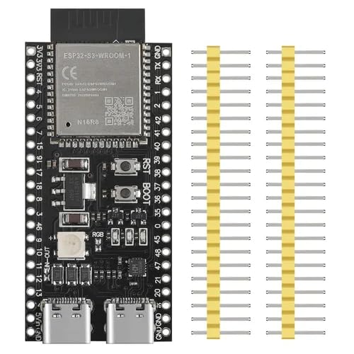ROBOTICSSIGN ESP32-S3-Devkitc-1-N16R8 Type B 16MB Flash| Internet of Things Development Board ...