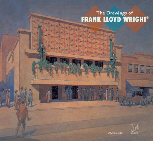 Amazon | The Drawings of Frank Lloyd Wright 2008 Calendar | Wright ...