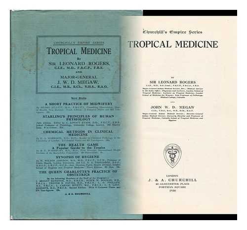 Amazon.fr - Tropical Medicine, by Sir Leonard Rogers and John W. D ...