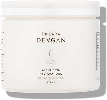 Amazon.com: Dr. Devgan Scientific Beauty, Alpha Beta Hydroxy Pads, 60 ...