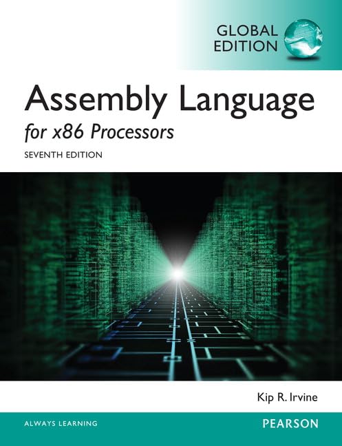 Assembly Language for x86 Processors, Global Edition: Irvine, Kip: 9781292061214: Amazon.com: Books
