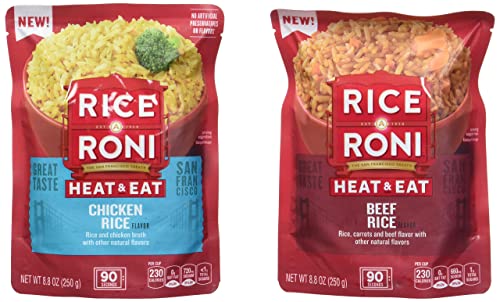 Snapklik.com : Rice-A-Roni Heat & Eat Rice, Microwave Rice, Quick Cook ...