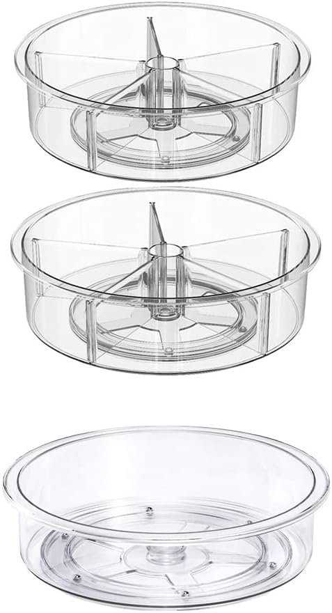 Amazon.com - Lazy Susan Organizer Turntable Storage Container Rotating ...