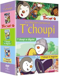 Coffret Tchoupi 3 DVD - n. 4 : Magicien / Se déguise / le film: Amazon ...
