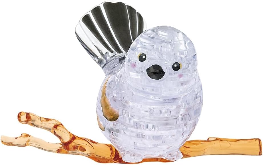 Amazon | ビバリー 47ピース クリスタルパズル シマエナガ 50314 | 立体パズル | おもちゃ