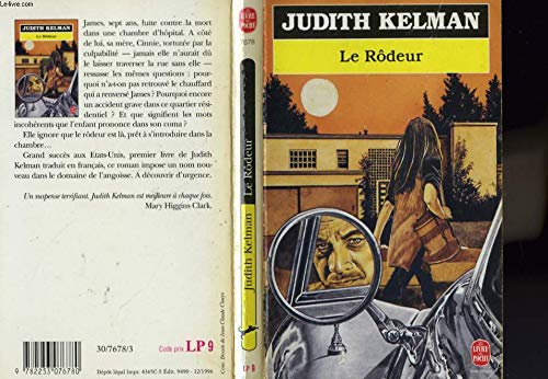 Le rôdeur : Kelman, Judith: Amazon.de: Bücher