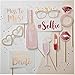 Ginger Ray Hen Party Rose Gold Team Bride 10 Stück, 10er-Pack : Amazon ...