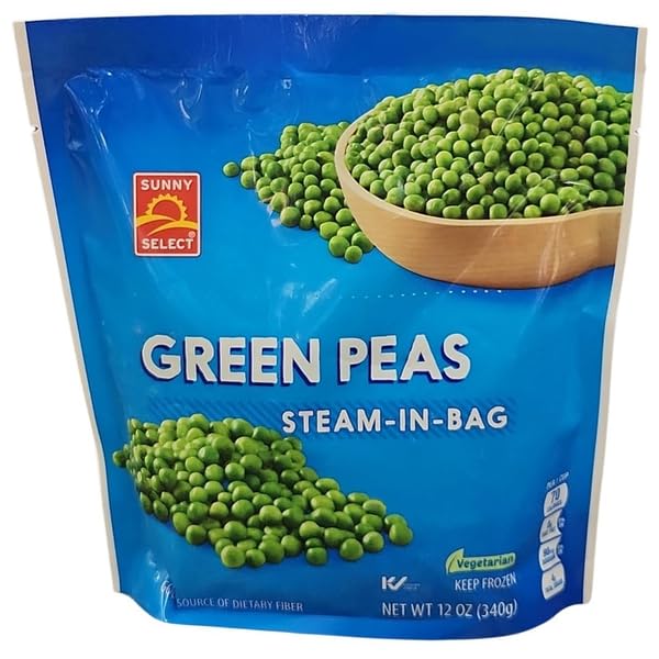 Amazon.com: Sunny Select, Green Peas Steam in Bag, 12 Ounce : Grocery ...