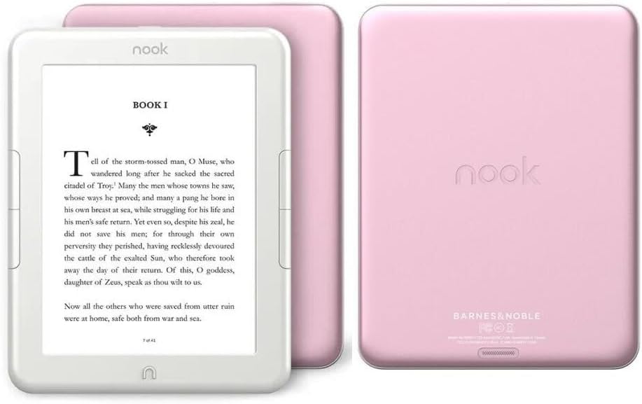 Amazon.com: Barnes & Noble Nook Glowlight 4 eReader | 6" Touchscreen ...
