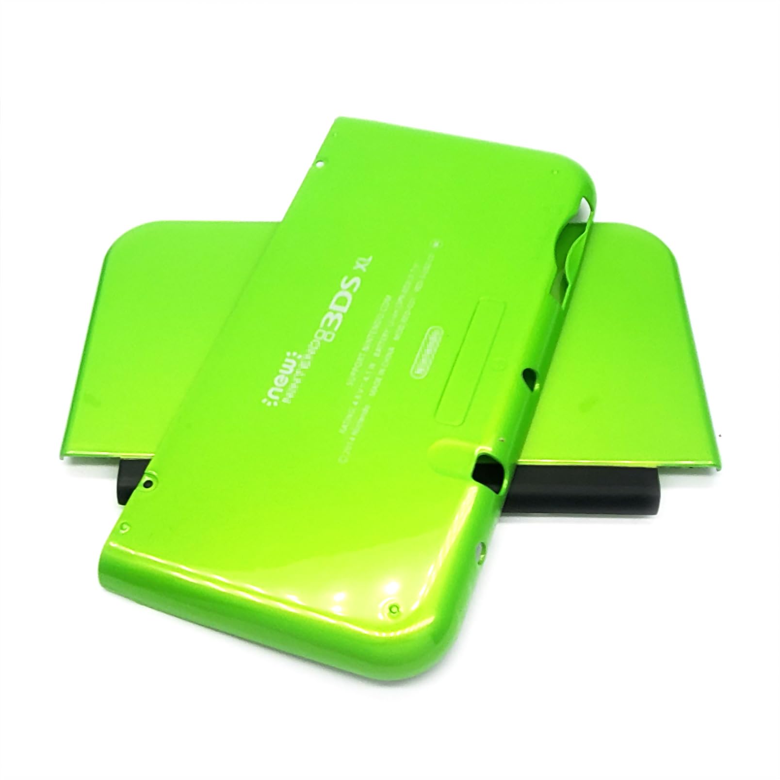 Amazon.com: Green Color for New3DSXL Extra Shell Top/Bottom Cover ...