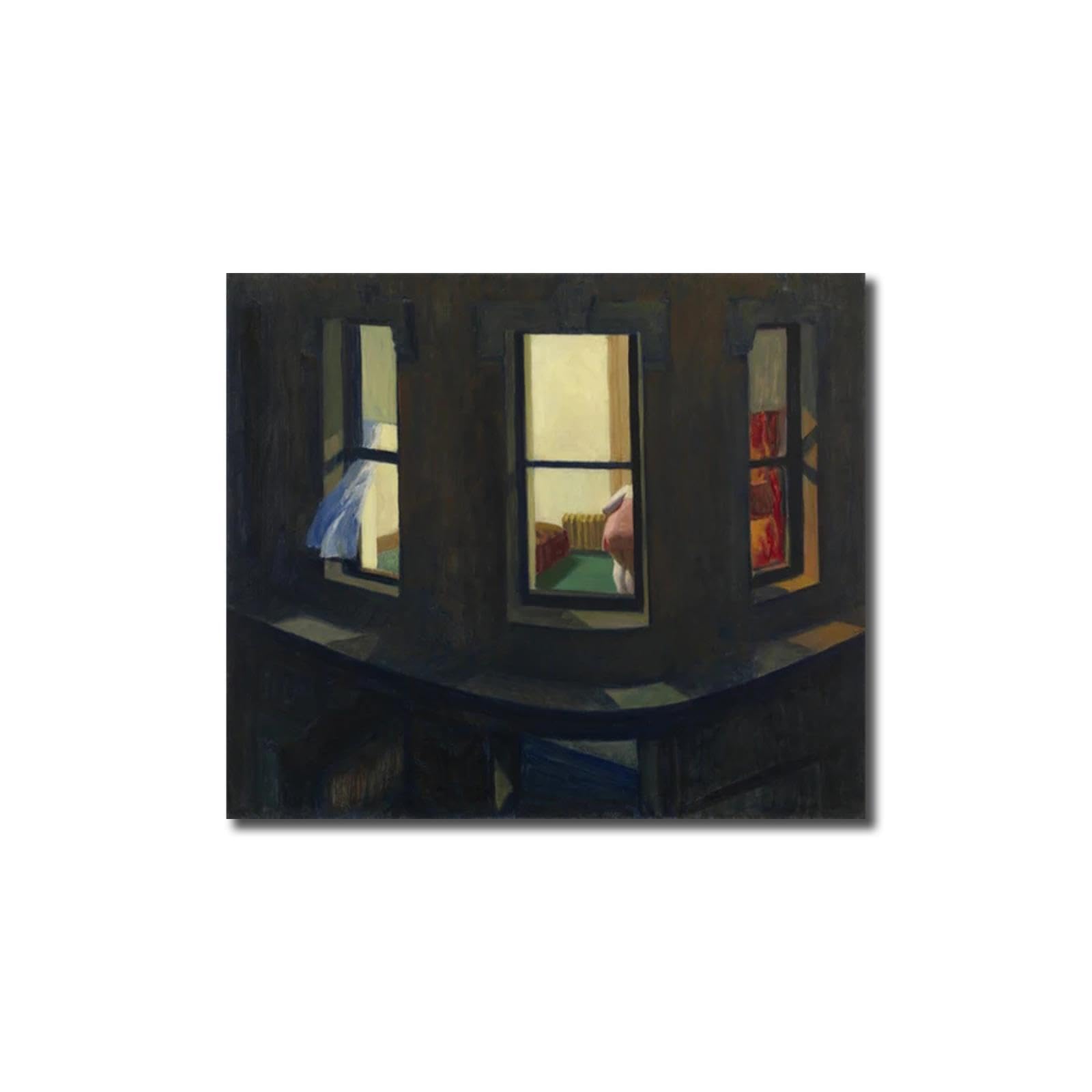 Night Windows Hopper Edward Hopper. Night Windows. 1928 | MoMA
