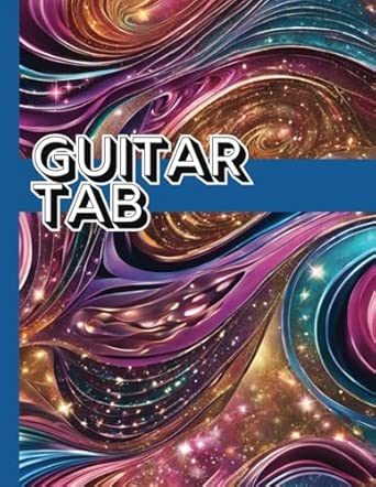 Amazon.com: Guitar Tab Book Blank Tablature Paper 150 Pages 8.5 x 11 ...