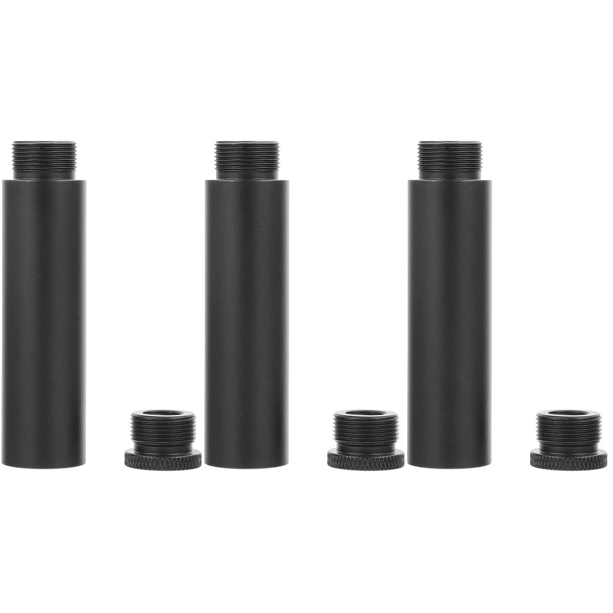 Amazon.com: VAKUUM Mic Stand Extension Tubes 3 Sets Microphone ...