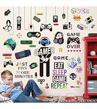decalmile 3D Game PlayStation Wall Decals Gamer Controller Gaming ...