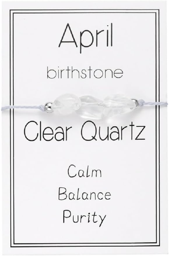 Amazon.com: COLORFUL BLING Birthstone Crystal Beads Bracelets Healing ...