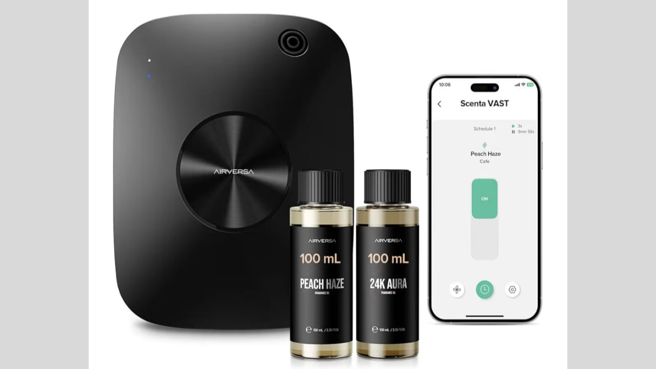 Watch Airversa Smart Aroma Diffuser for Home Use. on Amazon Live
