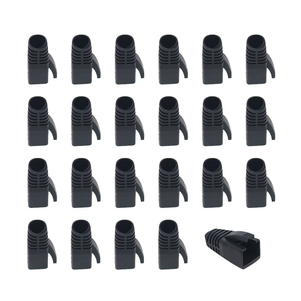 Amazon.com: RJ-45 Cable Connector Boots RJ45 Boots Plastic Network Wire ...