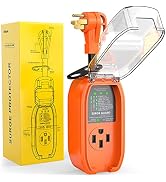 Nilight 50 AMP RV Circuit Tester 125/250V Analyzer Plug with LED ...
