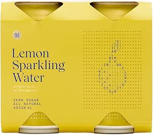 StrangeLove Lemon Sparkling Water Can 330ml x 24 : Amazon.com.au: Pantry Food & Drinks