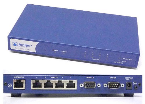 Juniper Netscreen NS-5XT-003 VPN Firewall Network Security Solution (10 ...