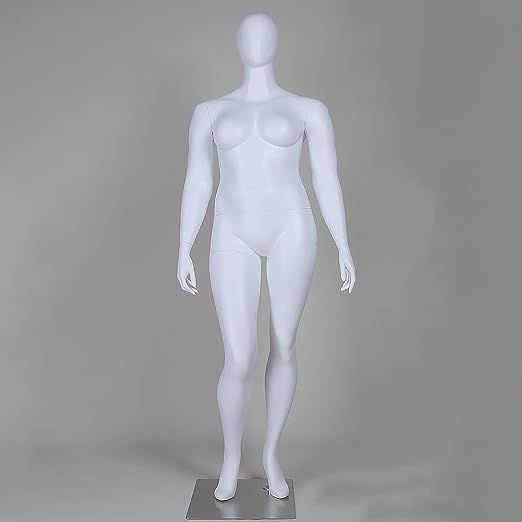 Amazon.com: Elitix Fat Large Mannequin Dress Form Body Life Size, Plus ...