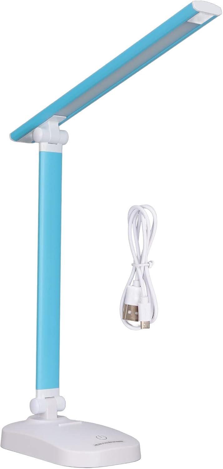 Amazon.com: Tyenaza LED Desk Lamp, LED USB Charging Warm White Light ...