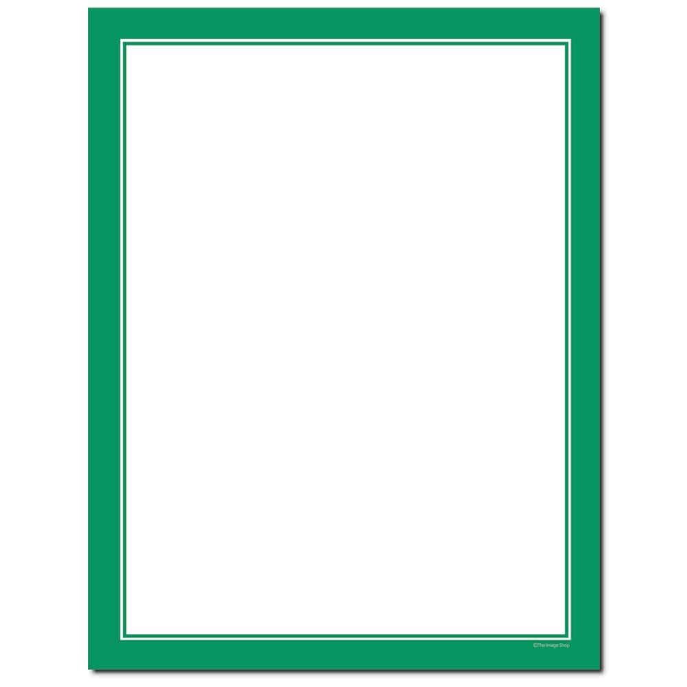 Amazon.com : Basic Border Letterhead Laser & Inkjet Printer Paper ...