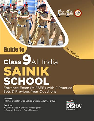 Guide to Class 9 All India SAINIK School Entrance Exam (AISSEE) with 2 ...