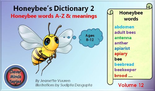 Children's books: Honeybee's Dictionary 2 Volume 12, Honey bee ...