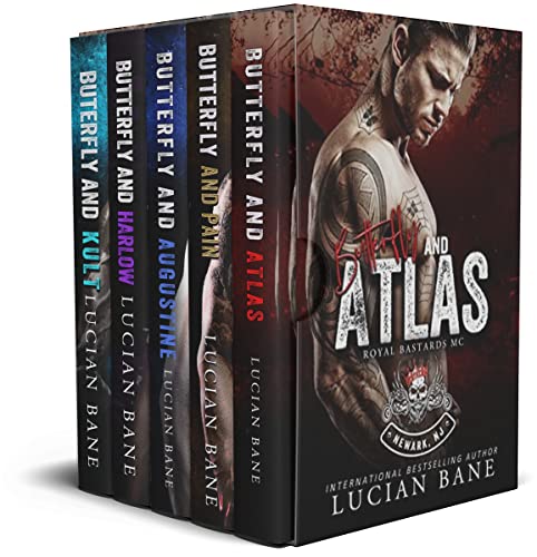 Royal Bastards MC, NEWARK, NJ CHAPTER-- Butterfly Series Book 1-5 ...