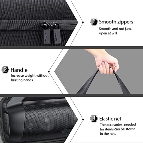 Snapklik.com : Hard Case Replacement For Soundcore Motion Boom Plus ...