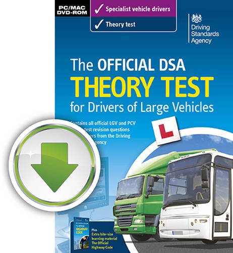 Buy The official DSA theory test for drivers of large vehicles ...