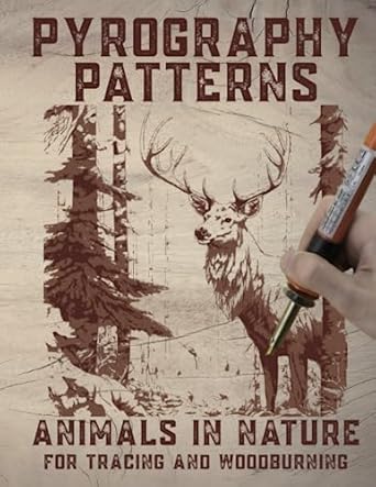 Pyrography Patterns: Animals in Nature for Tracing & Woodburning ...
