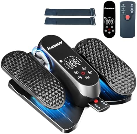 Under Desk Elliptical Machine, Leg Exercise Machine with Monitor ...