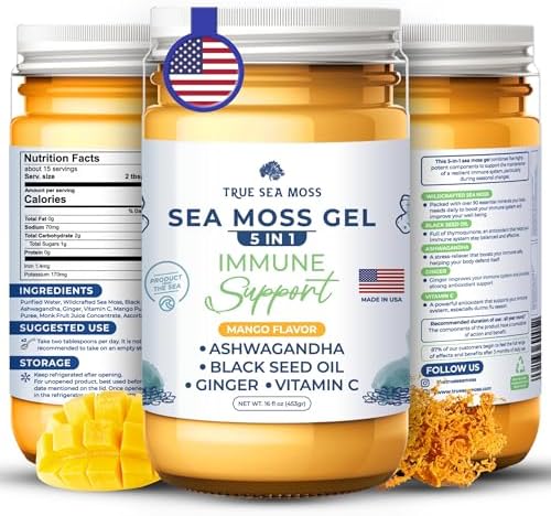 Amazon.com: EverSmith Organics - Wildcrafted Irish Sea Moss Gel | Made ...
