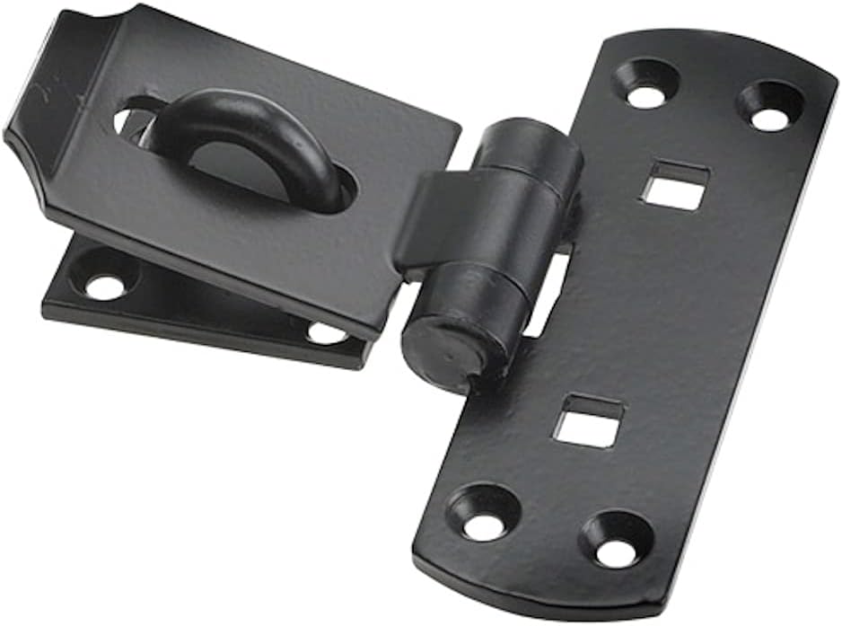 Vertical Hasp and Staple Heavy Duty 150mm Hot Dip Galvanised : Amazon ...
